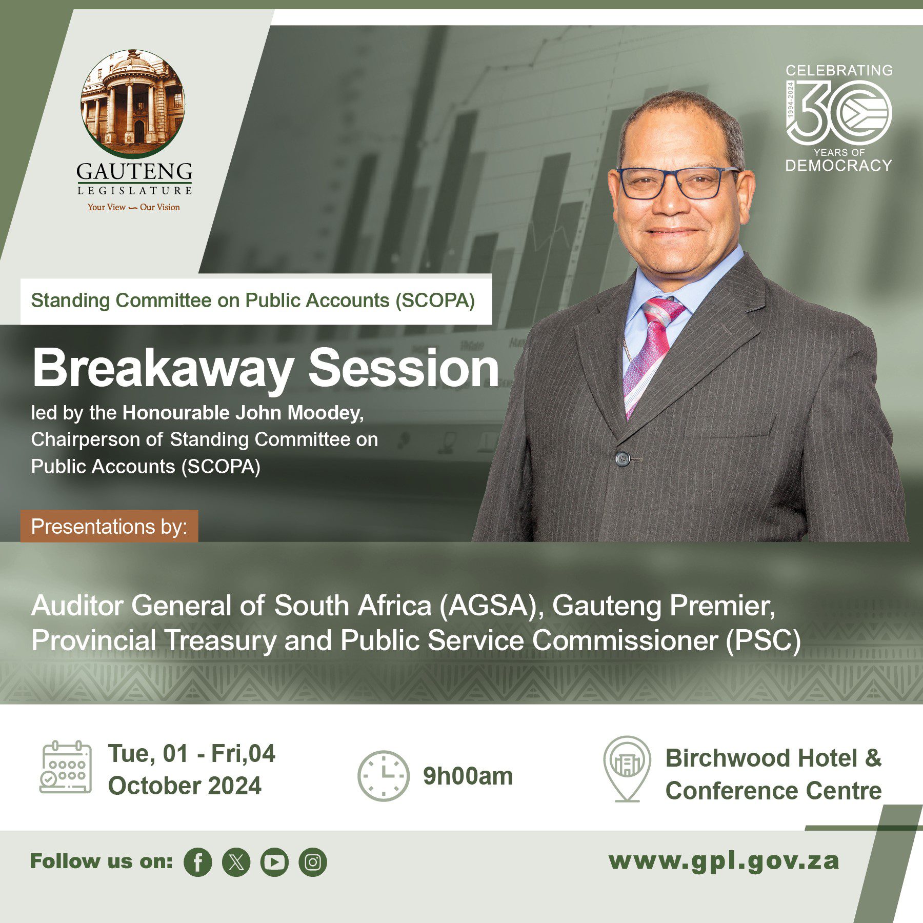 STANDING COMMITTEE ON PUBLIC ACCOUNTS | Gauteng Provincial Legislature